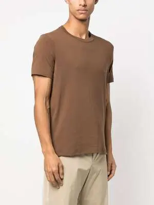 TOM FORD Solid-color Crew-neck T-shirt - Brown