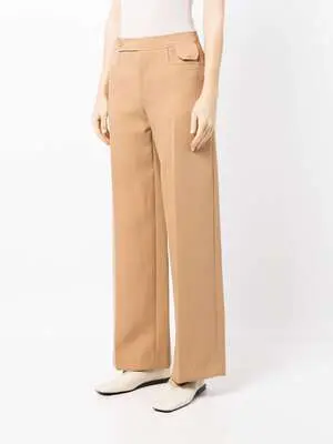 LOW CLASSIC Pressed-crease Trousers