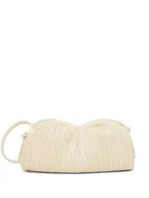 MANSUR GAVRIEL Cloud Pleated Leather Clutch