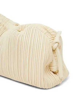 MANSUR GAVRIEL Cloud Pleated Leather Clutch