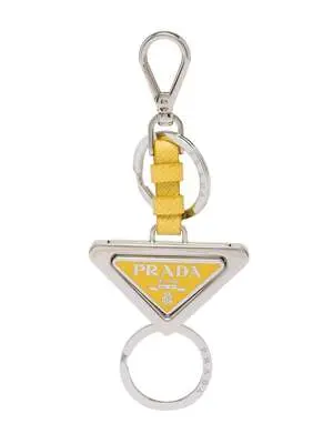 Prada Logo-pendant Keyring