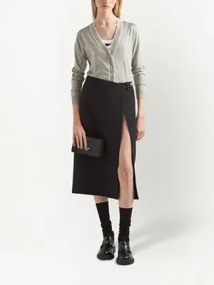 Prada Tricotine Midi Skirt