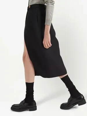 Prada Tricotine Midi Skirt