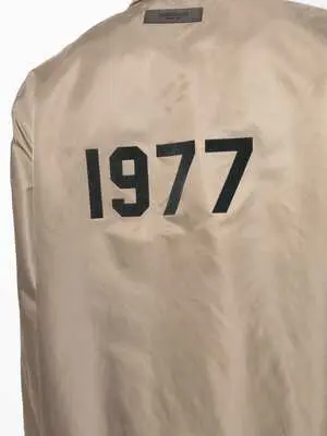 Fear Of God 1977 Logo Print Shirt Jacket - Brown