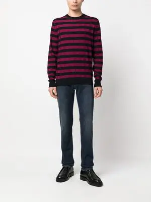 Emporio Armani Low-rise Skinny Jeans - Blue