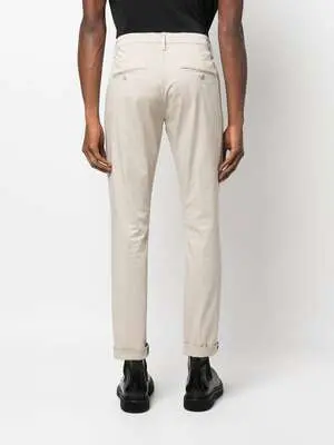 DONDUP Slim-fit Chino Trousers - Neutrals