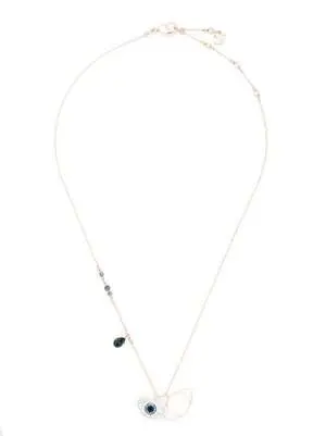 SWAROVSKI Eye Gemstone Pendant Necklace