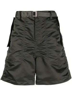 Sacai Buckled Shorts For Men