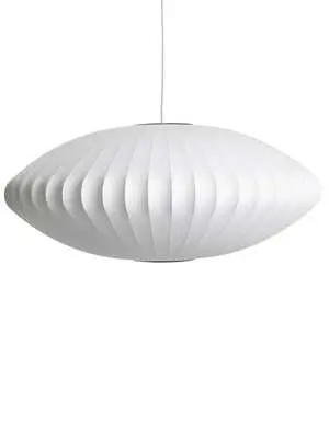HAY Large Nelson Saucer Bubble Pendant Lamp - White