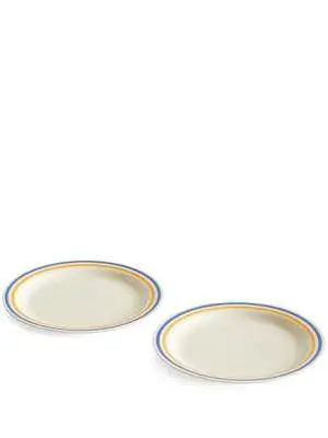 HAY Set Of Two Sobremesa Plates - Neutrals
