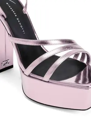 GIUSEPPE ZANOTTI 120mm Flavienne Platform Sandals
