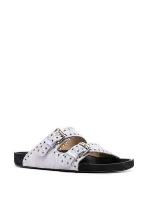 Isabel Marant Étoile Double-buckle Denim Sandals