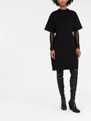 Balenciaga Hourglass Cotton T-shirt Dress