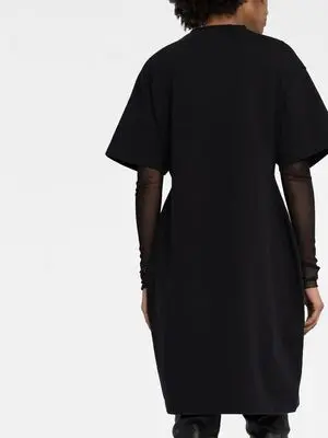 Balenciaga Hourglass Cotton T-shirt Dress