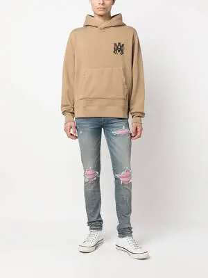 Amiri Logo-print Cotton Hoodie