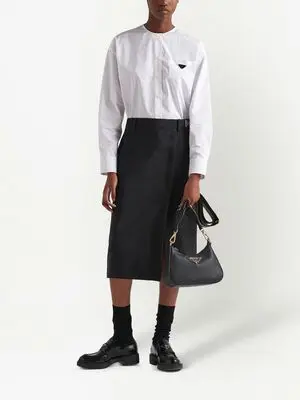 Prada Logo-strap Shoulder Bag
