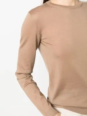 Ralph Lauren Cashmere Long-sleeve Sweater - Brown