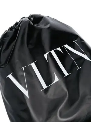 Valentino Garavani Vltn Patent Leather Backpack