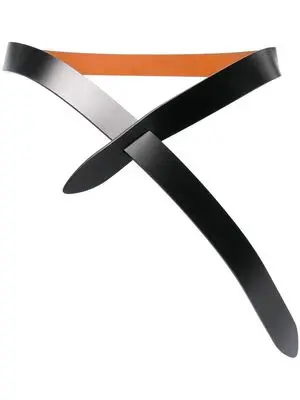 Isabel Marant Étoile Leather Knot Belt - Black