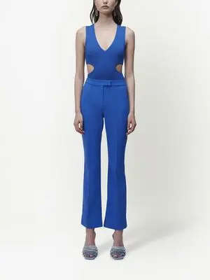 Simkhai Carmine Flared Trousers - Blue