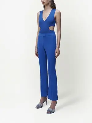 Simkhai Carmine Flared Trousers - Blue