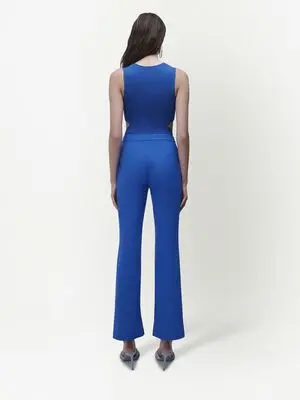 Simkhai Carmine Flared Trousers - Blue