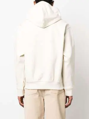 Carhartt Work In Progress American Script Cotton Hoodie - Neutrals