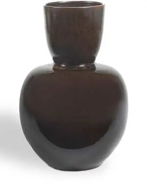 SERAX Pure Glazed Vase - Brown