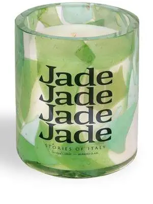 STORIES OF ITALY Jade Scented Candle - Green