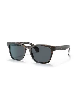 Giorgio Armani Tortoiseshell Square Frame Sunglasses