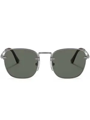 Persol Square-frame Tinted Sunglasses - Silver