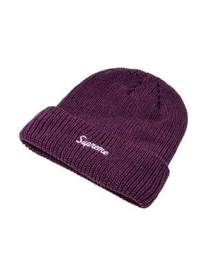 Supreme Loose Gauge Beanie - Purple