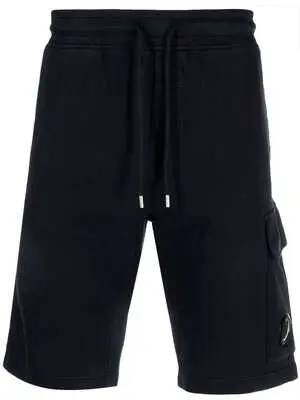C.P. COMPANY Lens Detail Cargo Shorts - Blue