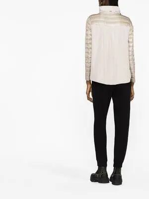 Herno Padded Zip-fastening Jacket - Neutrals