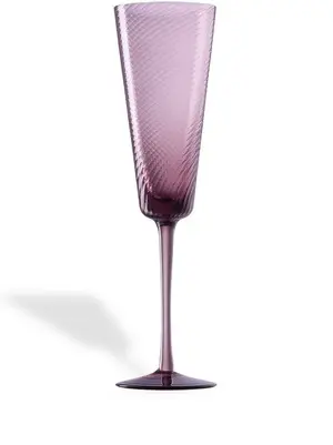 NASONMORETTI Gigolo Flute Glass - Purple