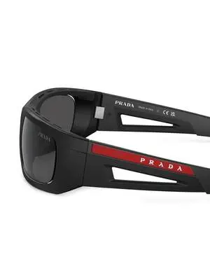 Prada Linea Rossa Logo-print Sunglasses