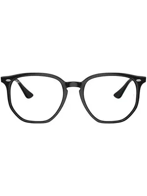 Ray-ban Round Frame Eyeglasses - Black