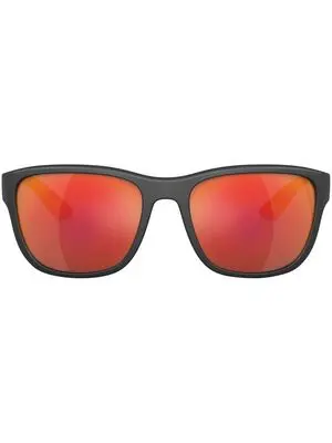 Prada Logo-print Sunglasses - Black