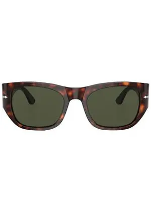 Persol Tortoiseshell Wayfarer Sunglasses - Green