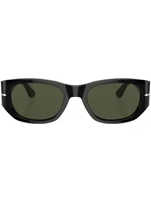 Persol Rectangle Frame Sunglasses - Black