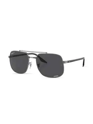 Ray-ban Square Frame Sunglasses - Grey