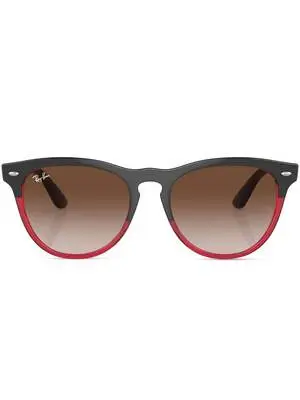 Ray-ban Iris Round-frame Sunglasses - Grey