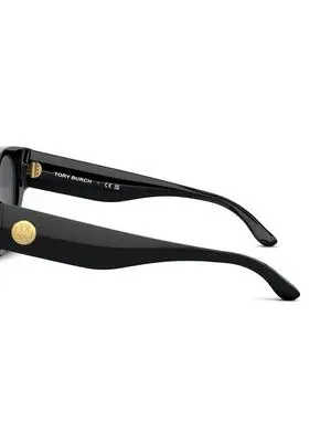 Tory Burch Wayfarer Frame Sunglasses