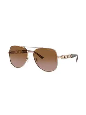 Michael Kors Chianti Pilot-frame Sunglasses