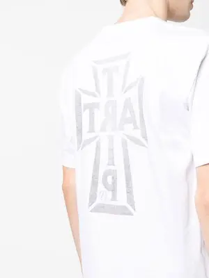 Aries Art Trip Logo-print T-shirt