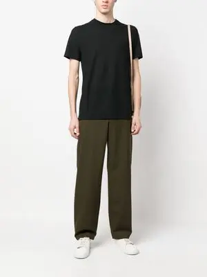 ZANONE Basic Short-sleeved T-shirt - Black