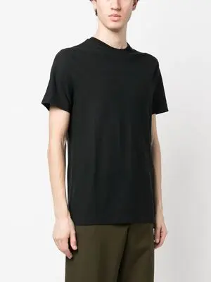 ZANONE Basic Short-sleeved T-shirt - Black