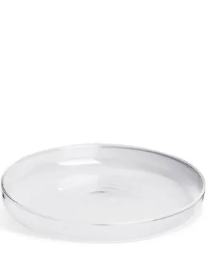 ICHENDORF MILANO Six Piuma Glass Coasters - White