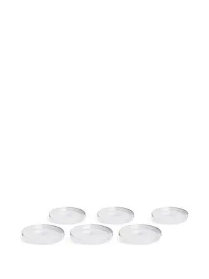 ICHENDORF MILANO Six Piuma Glass Coasters