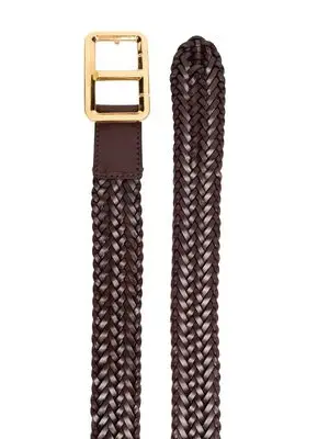 TOM FORD Interwoven Leather Belt